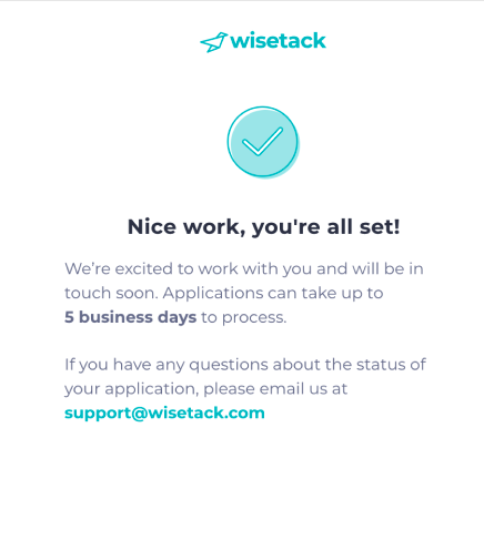 Wisetack Consumer Financing - Signing Up
